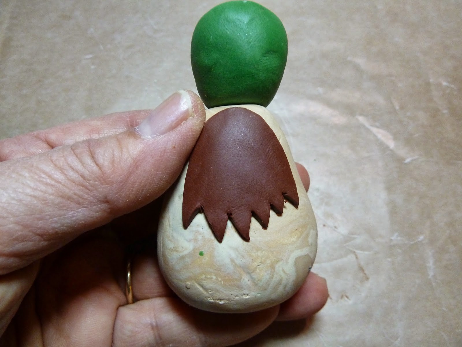 Make it easy crafts: Sculpey oven baked clay sitting duck tutorial
