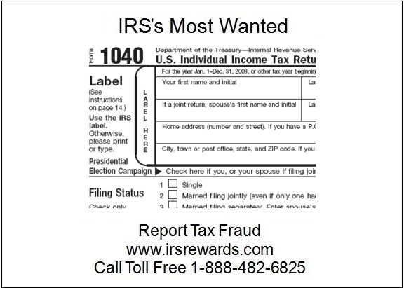 IRS's Most Wanted - Report Tax Fraud: Kenneth L. Richardson Pleads ...