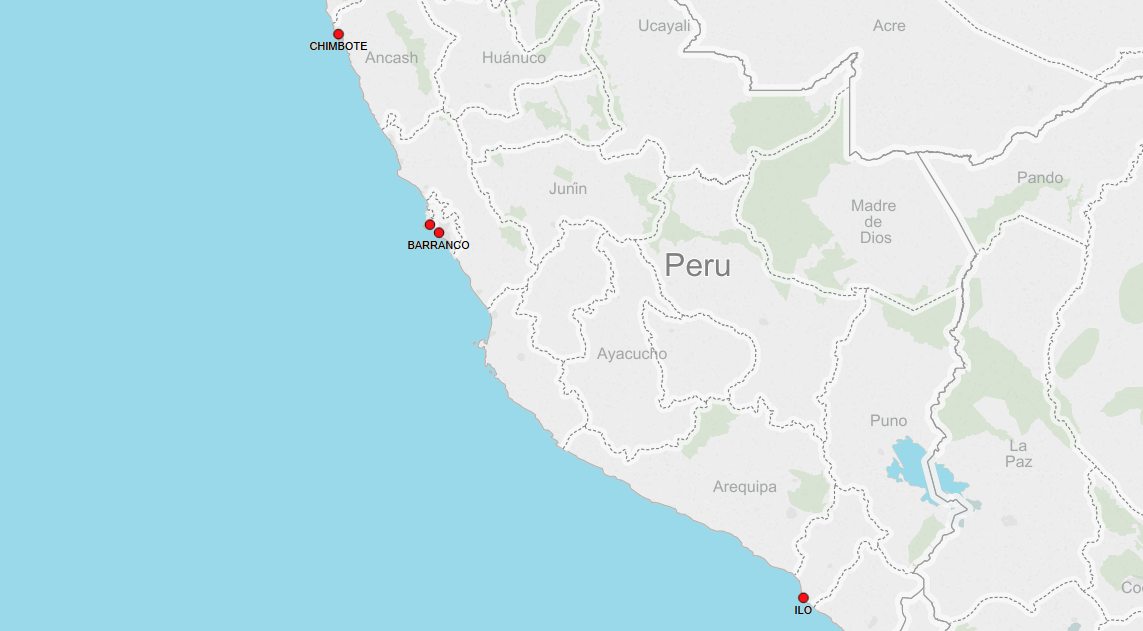 Sea Ports P | Marine Vessel Traffic