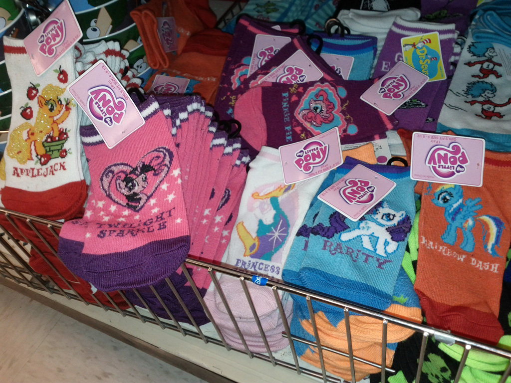 Equestria Daily - MLP Stuff!: Pony Socks!