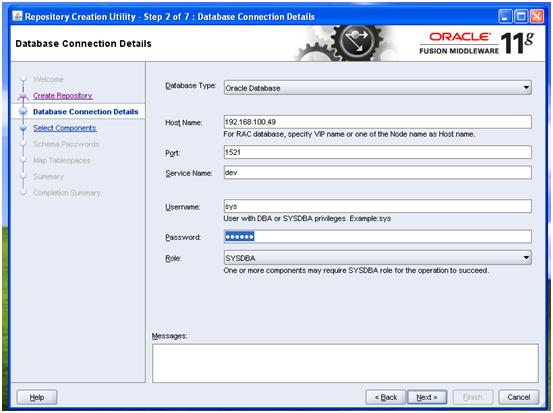 Oracle Newbie DBA / Apps DBA: OBIEE 11G: RCU (Repository Creation Utility) Installation
