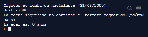 Fragmentos Python: Calcular la edad de una persona con su fecha de nacimiento
