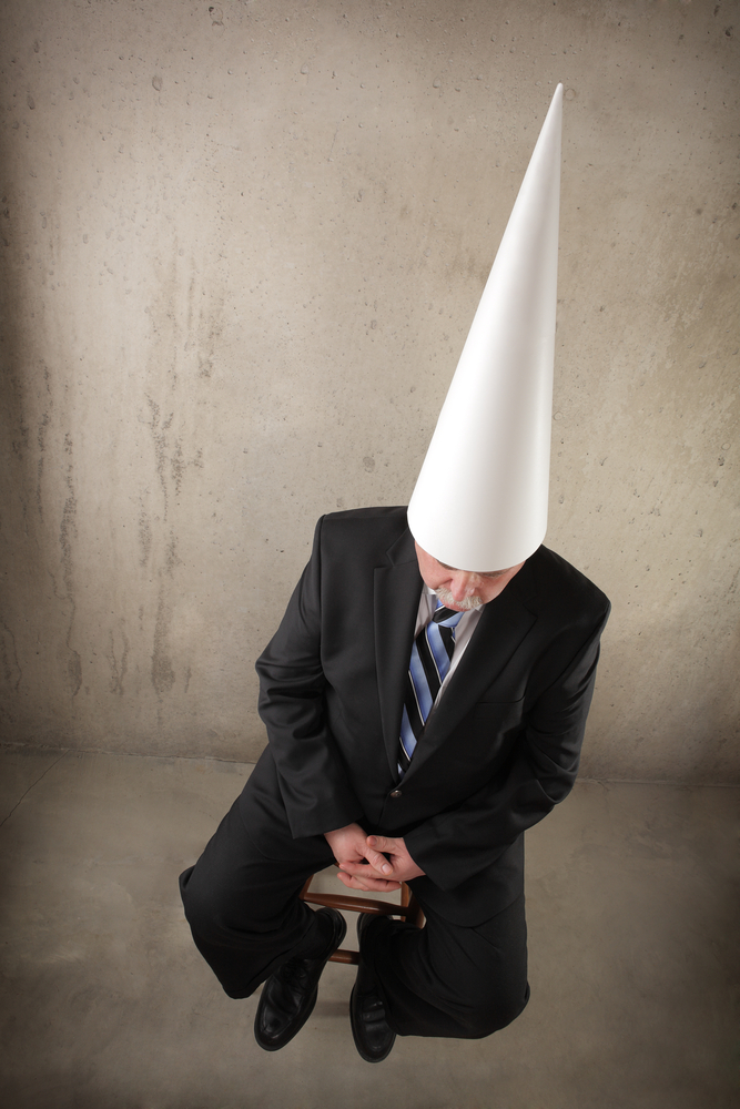 Welcome to my world.... : November 8th is Dunce Day