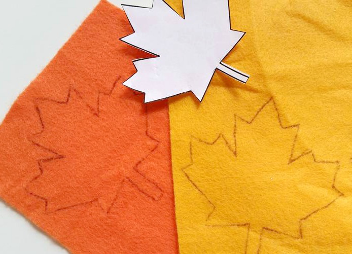 madyson & marie: The Colors of Fall: A Felt Maple Leaf Headband Tutorial