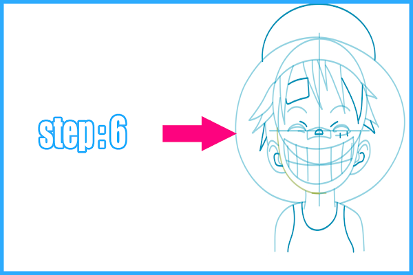 How To Draw Luffy Step By Step For Kids | Drawing Course for Beginners