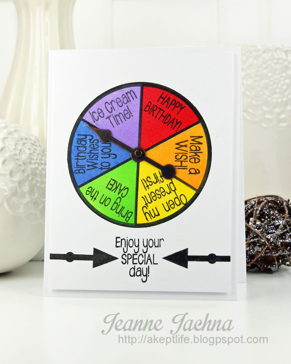 A Kept Life: CASology SPIN - Birthday Wishes