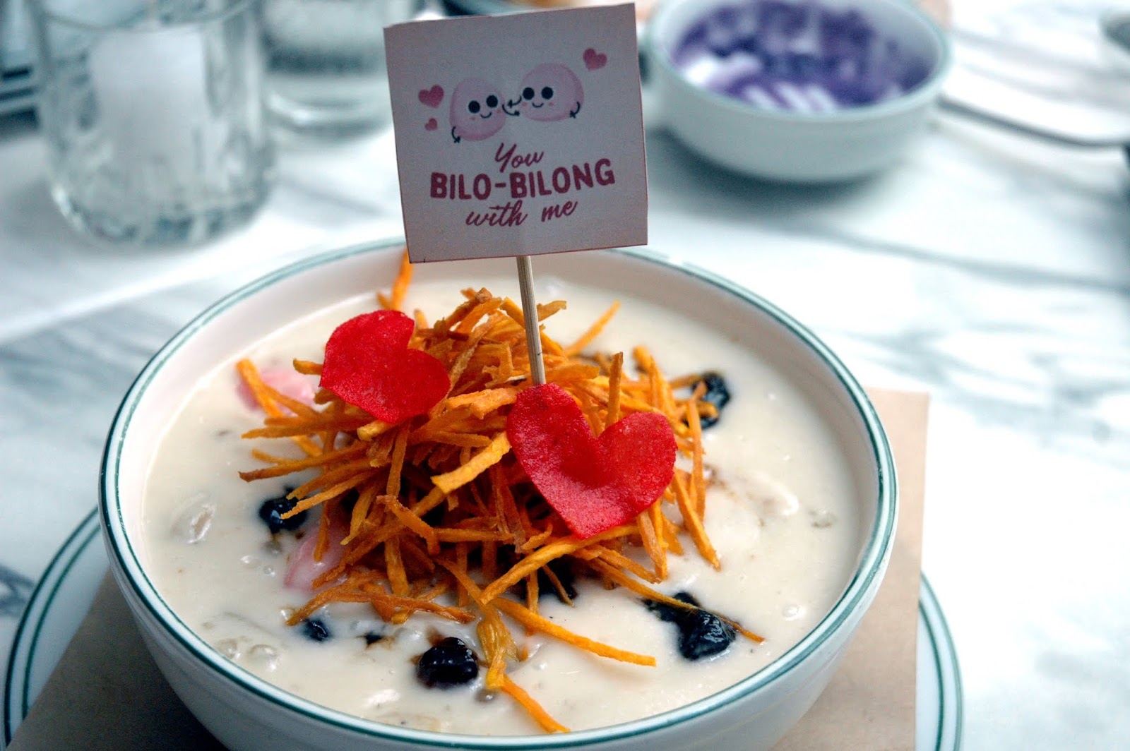 DUDE FOR FOOD: Weekend Afternoons & Good Vibes, Ube Champorado ...