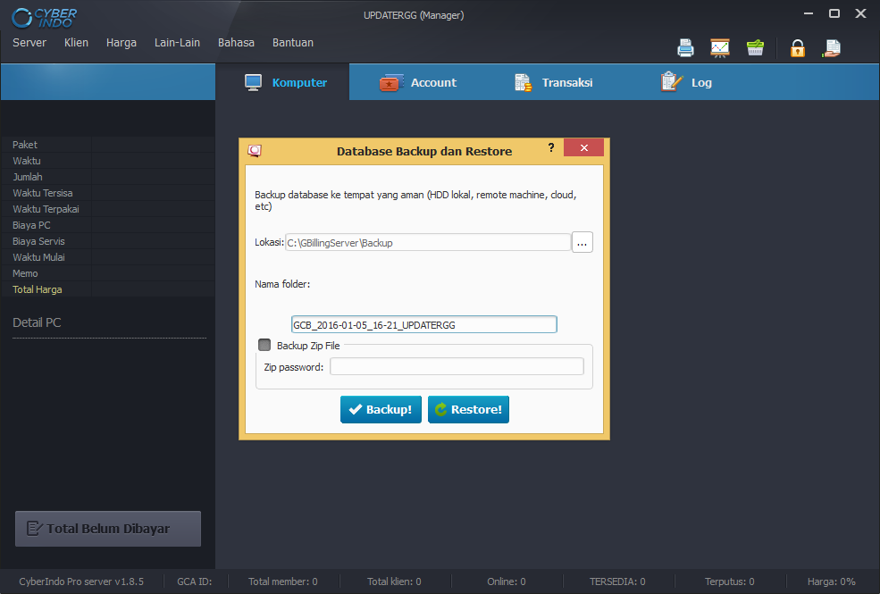 5 Hal Penting Harus Dilakukan Setelah Install Cyberindo Billing