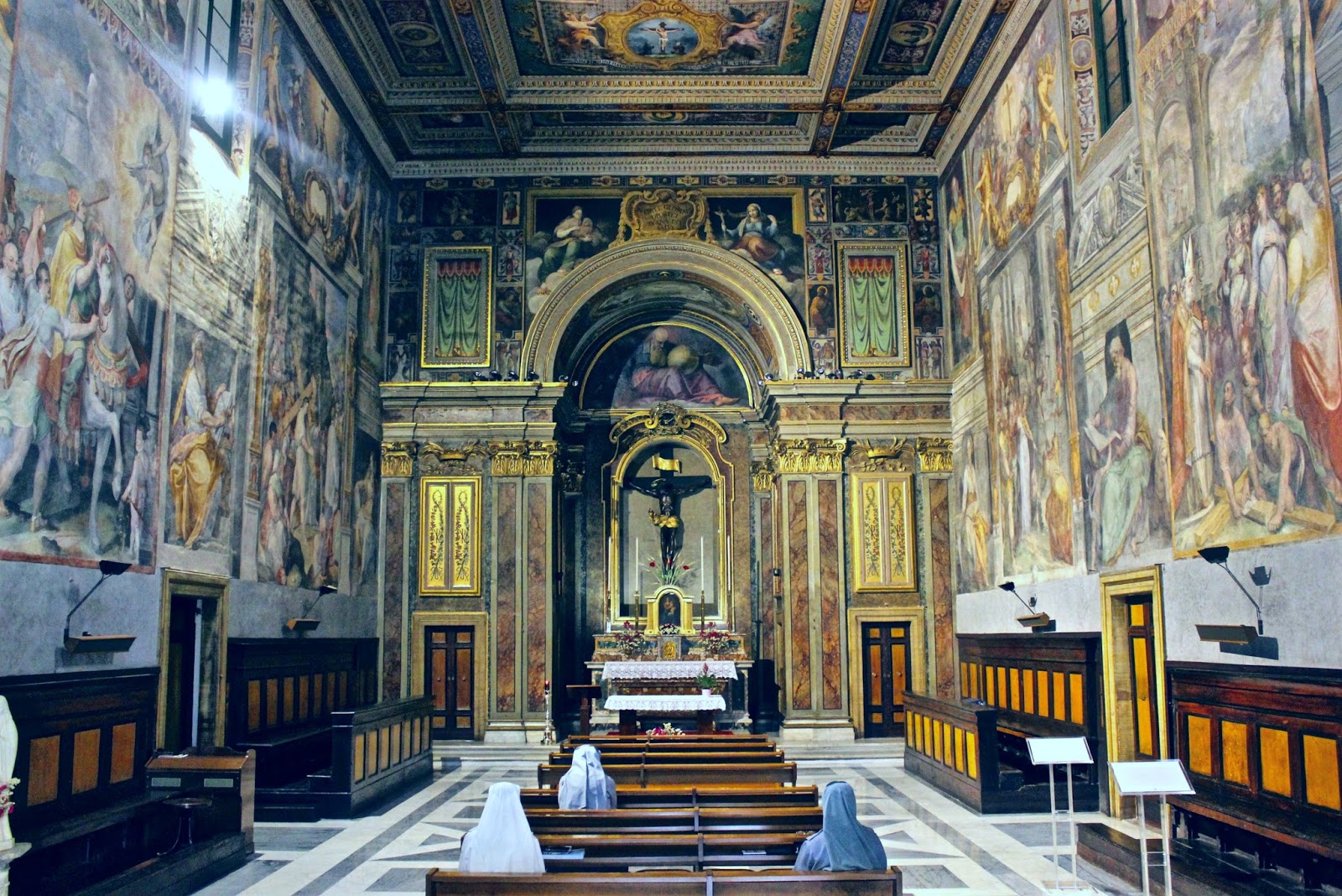 The miracle of the crucifix of San Marcello.