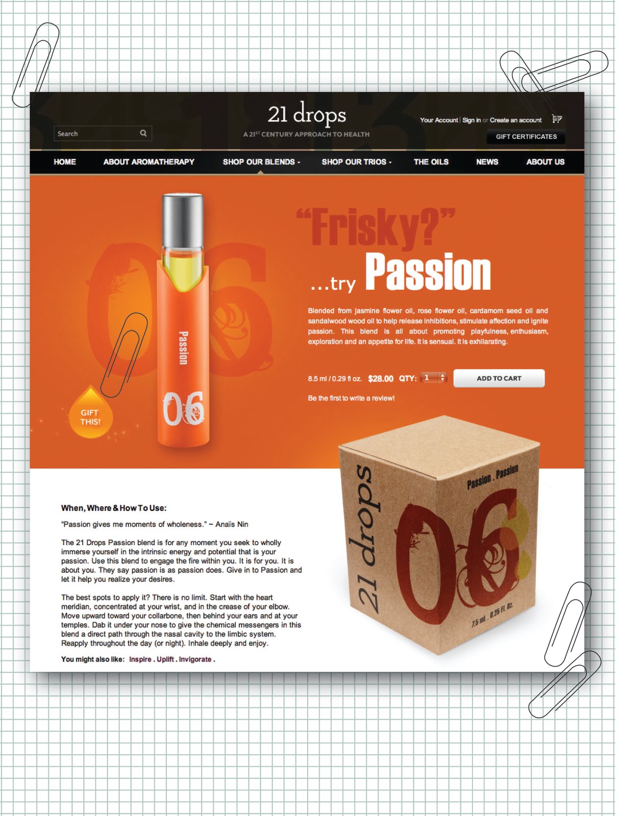 americanina: 21 drops