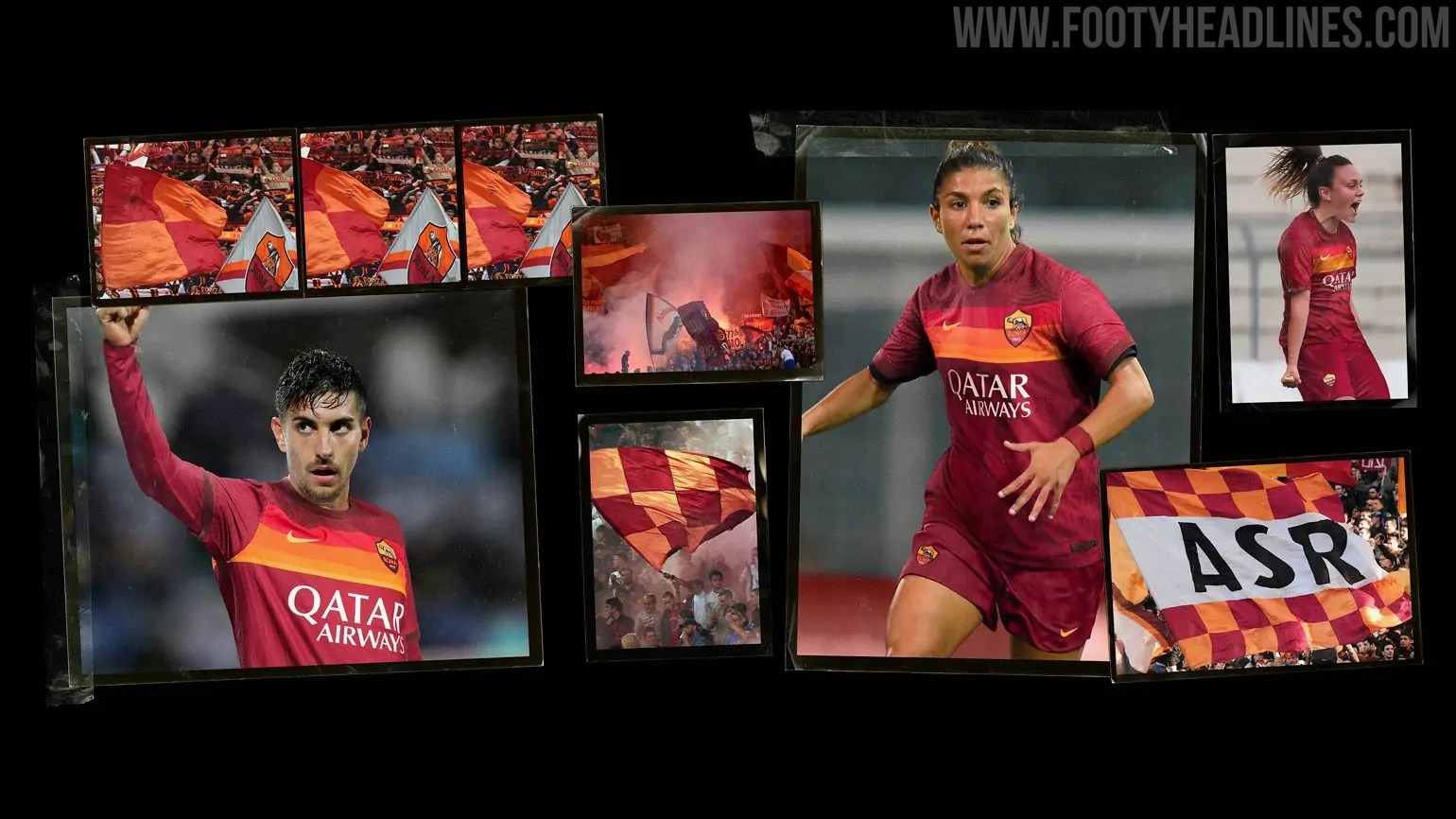 AS Roma 20-21 Home Kit Released - Footy Headlines