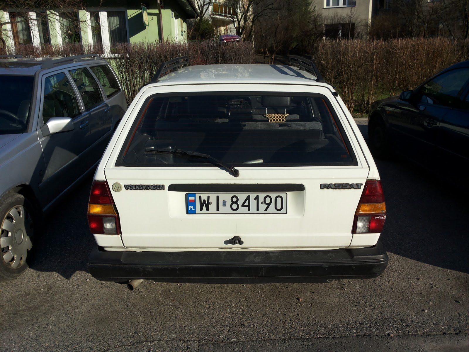 Old Parked Cars Warsaw: 1981 Volkswagen Passat B2 Variant
