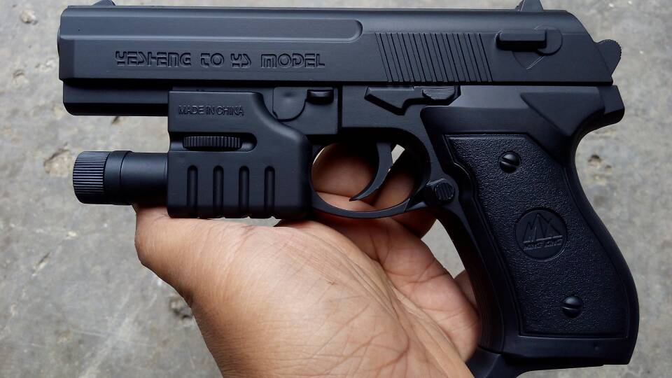 airsoftgun spring pistol sturdi gun hop up version | JUAL BELI ...