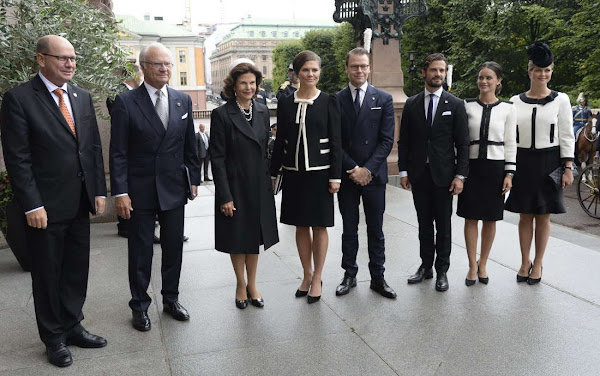 Swedish Royals attend opening of the Swedish Parliament 2015