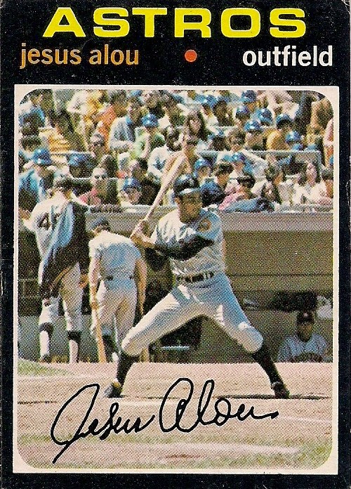 Topps 1971: no. 337 - jesus alou
