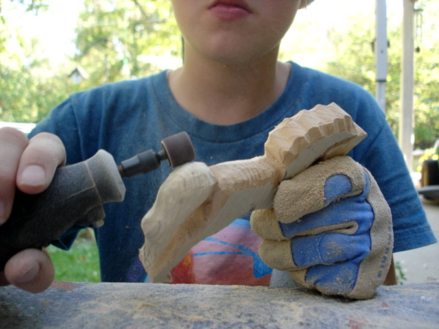 BEGINNERS CARVING CORNER AND BEYOND: Power Carving With Kids