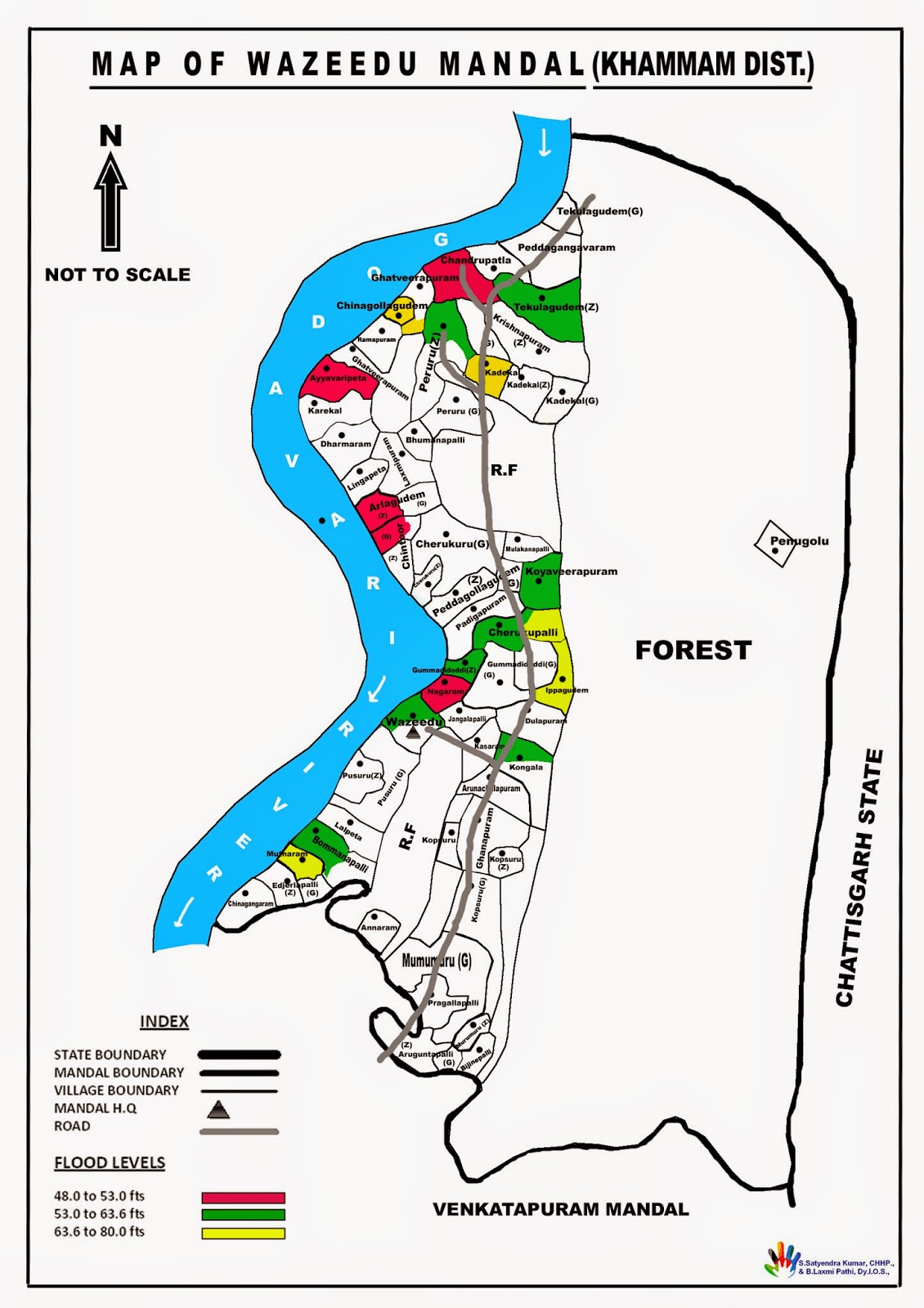 SUB COLLECTOR'S OFFICE, BHADRACHALAM: Wazeedu Mandal MAP
