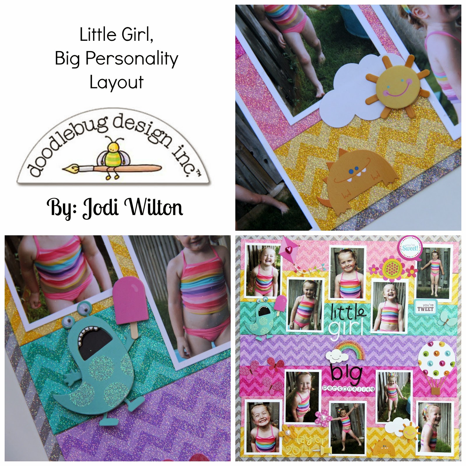 Doodlebug Design Inc Blog: Chevrons...Use a Little or A Lot Layout ...