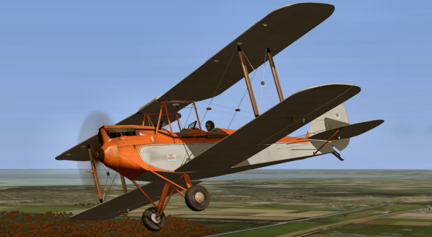 FSX aircraft/aviones (codegab): Golden Age Simulations de Havilland DH ...