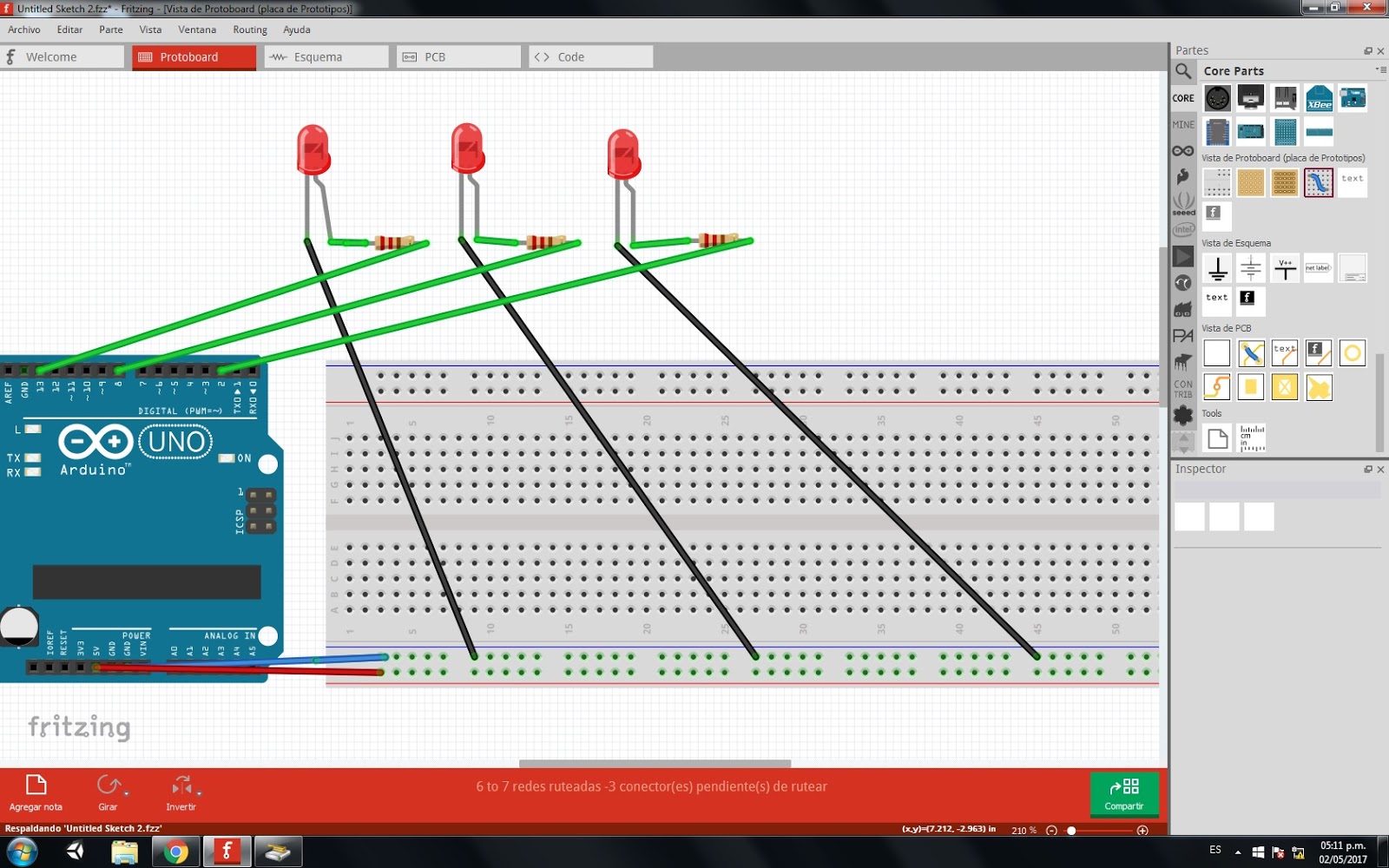 DANILOWEENS: FRITZING