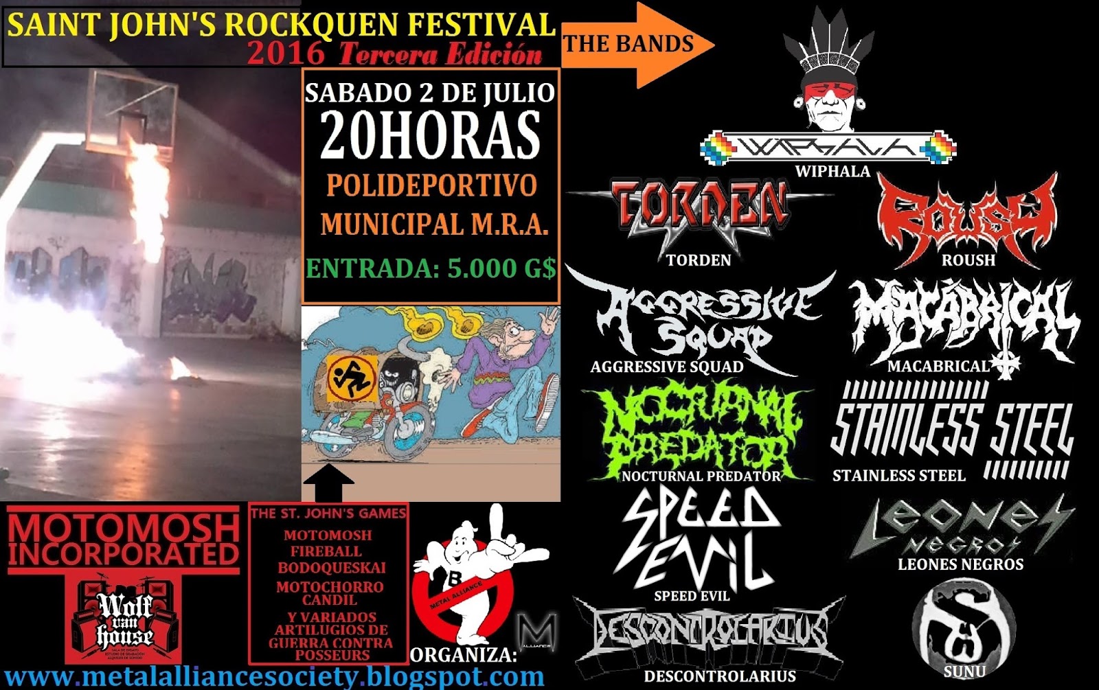 METAL ALLIANCE SOCIETY: junio 2016