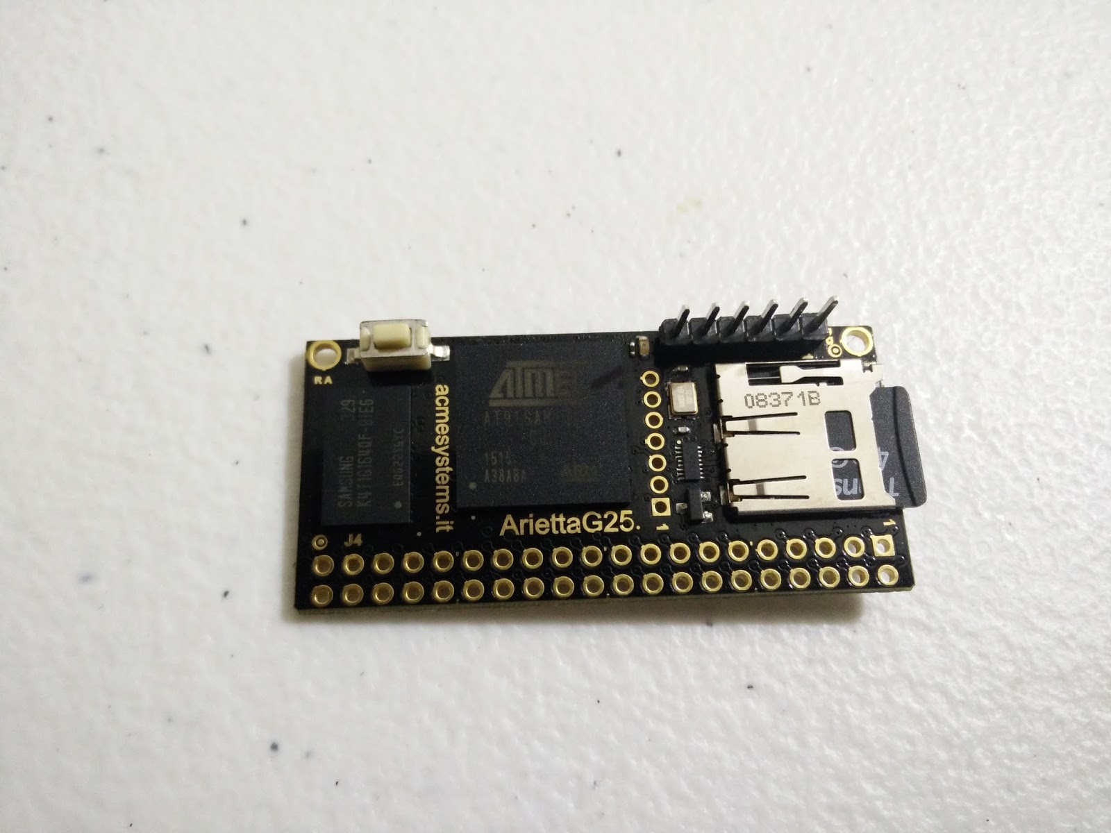 Arietta G25 - an Atmel ARM9 board