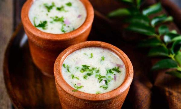 Little Millet Samalu Ambali Recipe Making