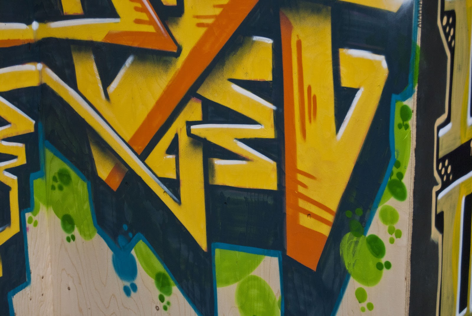 graphic stuff by Rikuhoo: one line - graffiti