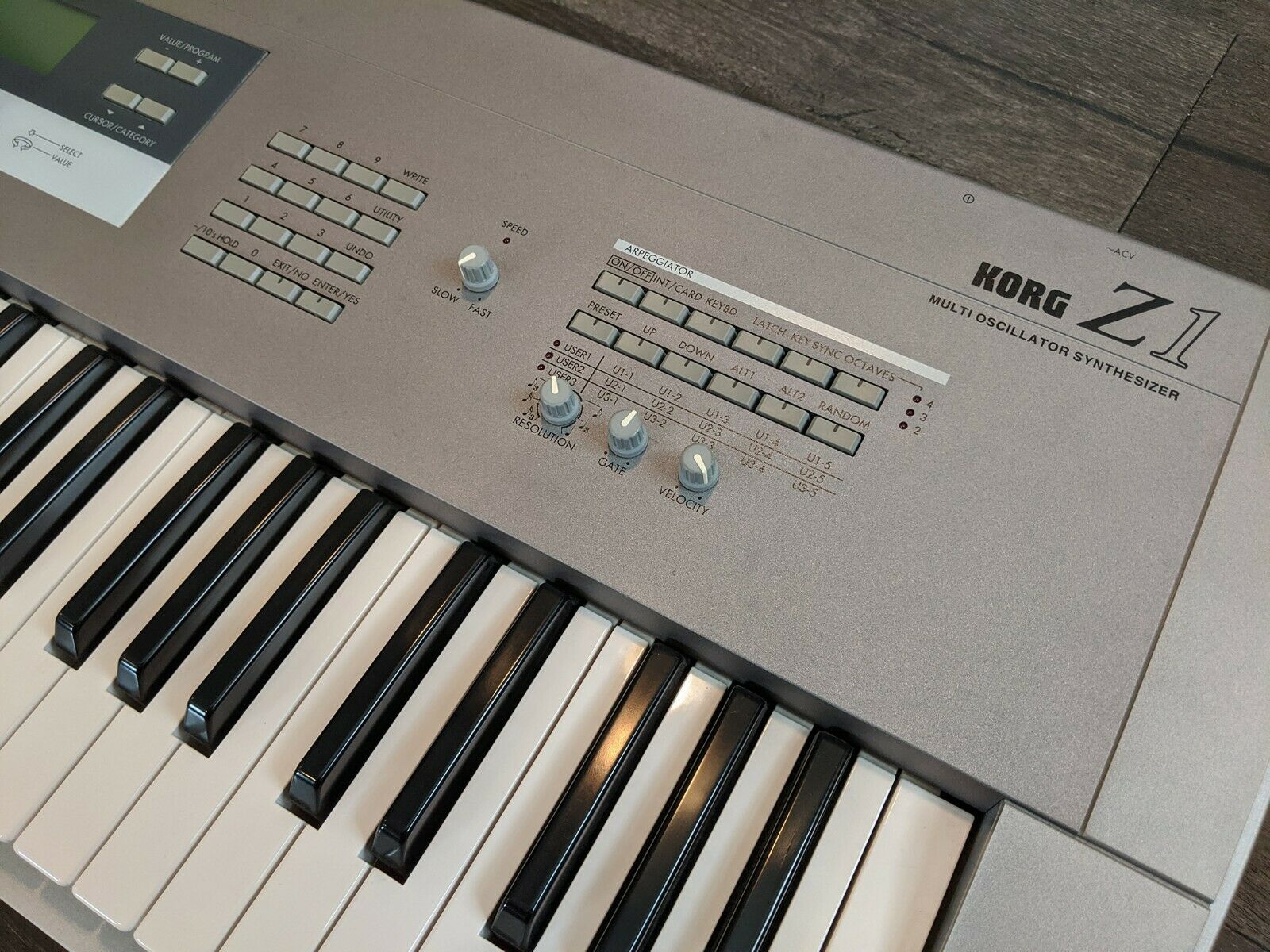 MATRIXSYNTH: Korg Z1 MOSS Oscillator Synthesizer Keyboard w/ Memory ...