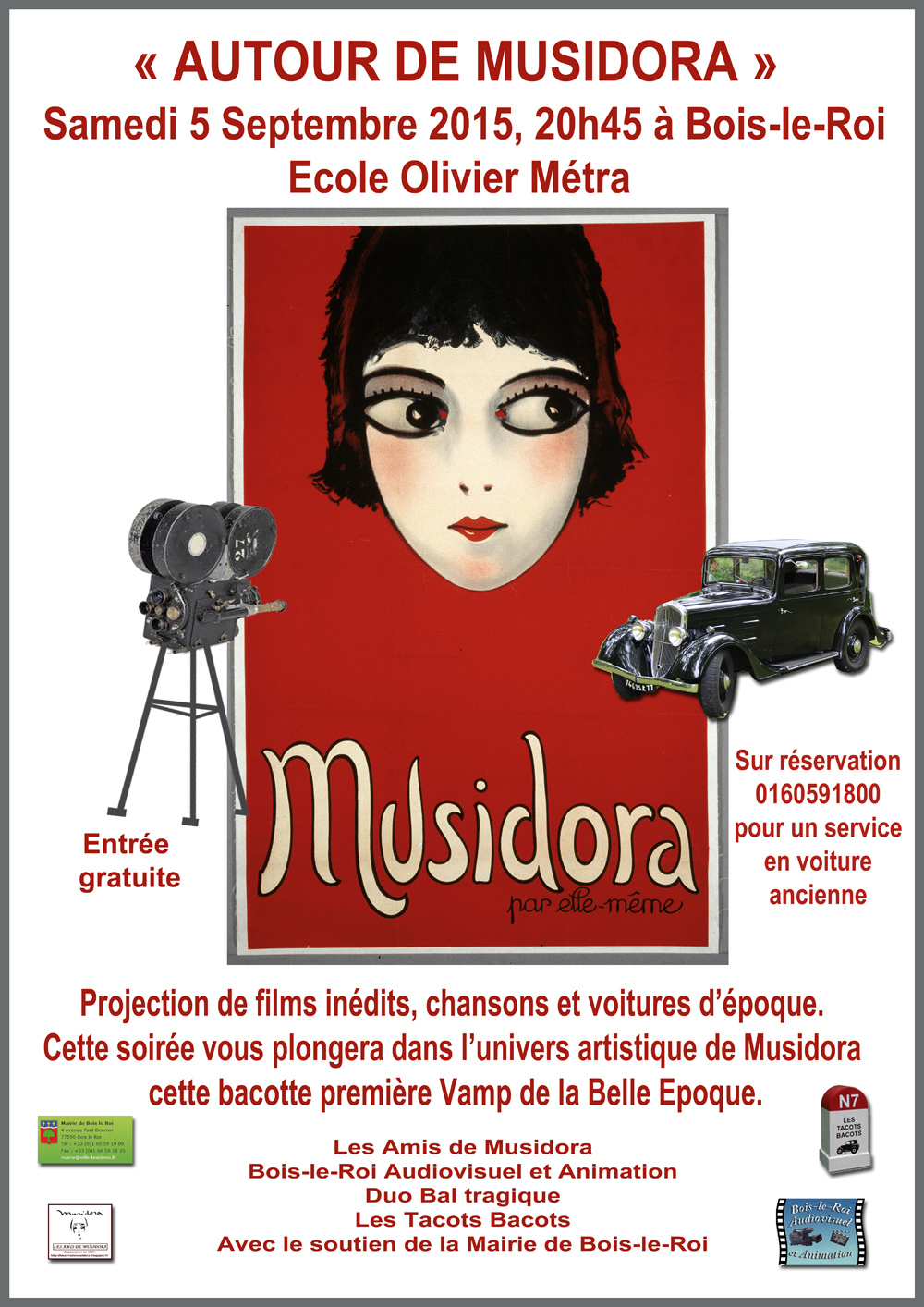 Les Amis de Musidora: Autour de Musidora, une artiste bacotte...