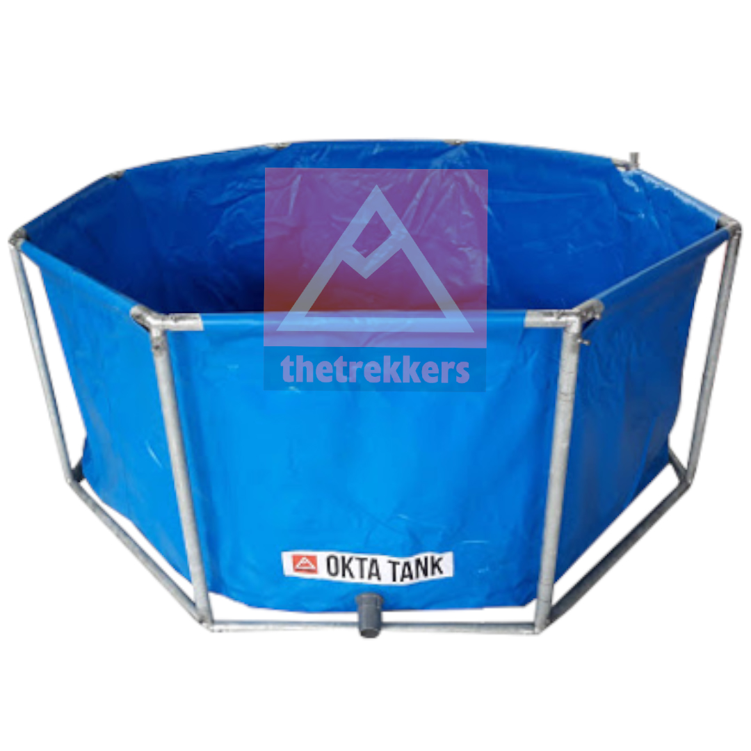 Tangki Air Lipat Kerangka Pipa Okta - Tangki Air Portable thetrekkers.com