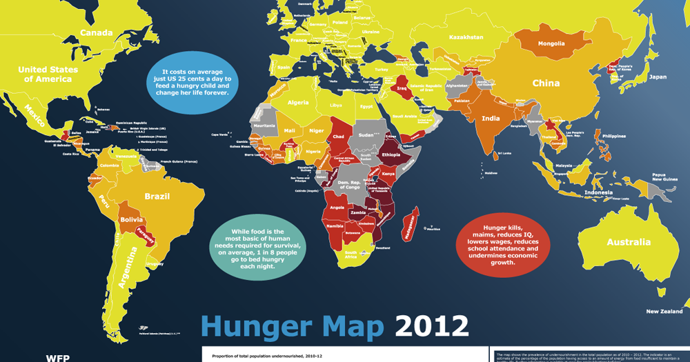 IT'S ALL ABOUT MPSC AND UPSC: World Hunger Map 2012