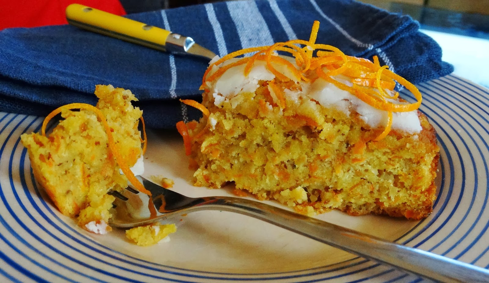 Nat ate.....: Orange and carrot cake