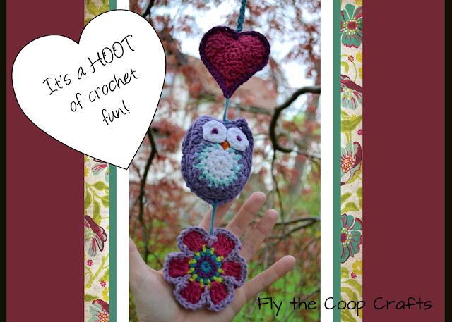 Fly the Coop Crafts: It's a HOOT Crochet Owl Fun
