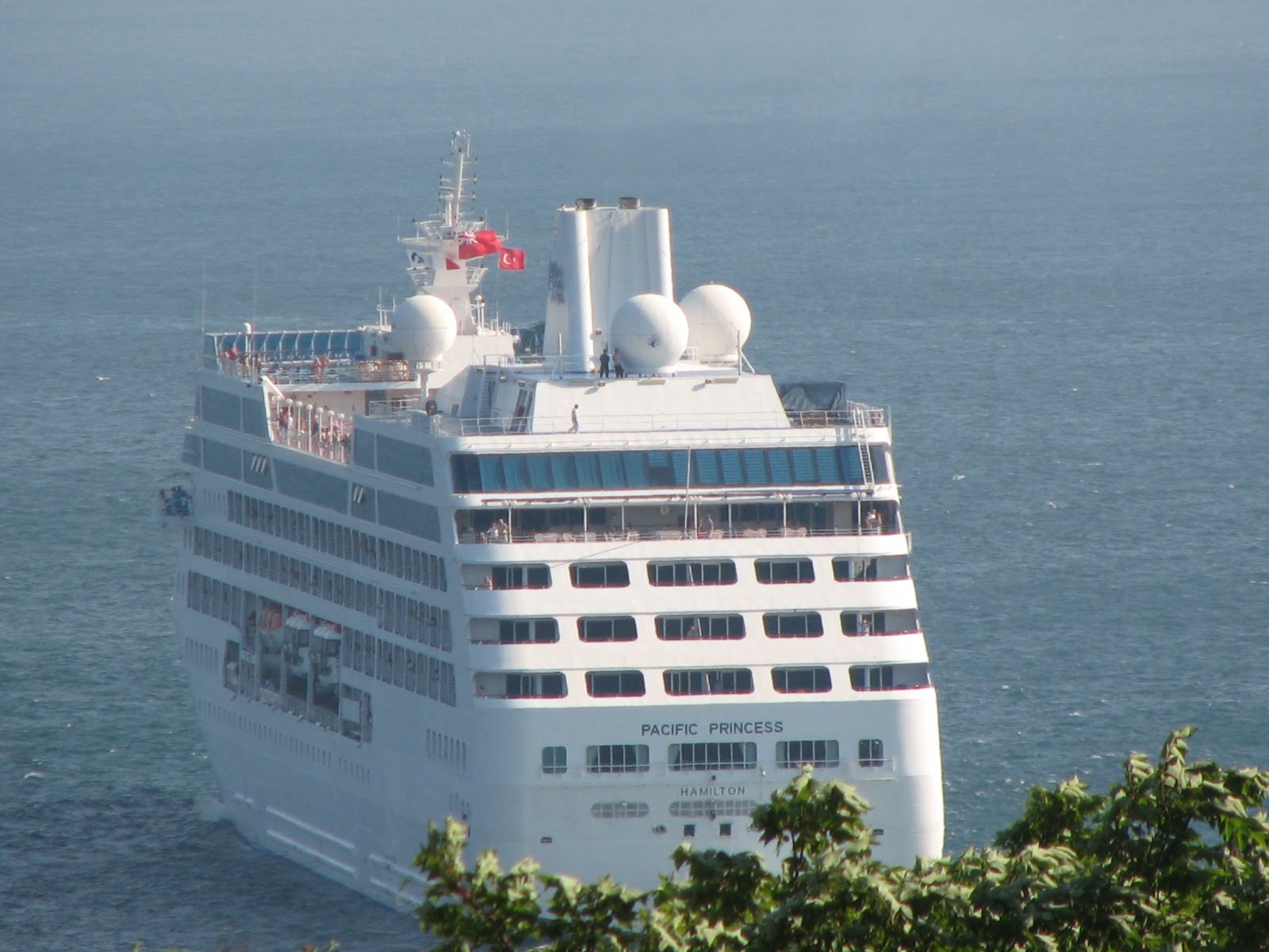 Cruise Ships on the Bosphorus