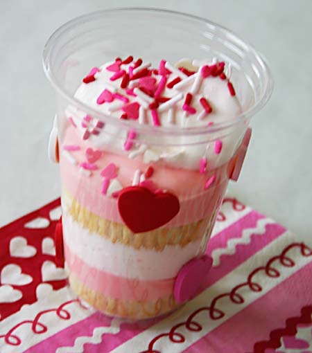 DIY Valentine's Day: Valentine's Day Parfaits