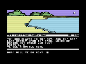 Indie Retro News: Upcoming text based C64 adventure features Pirate text!