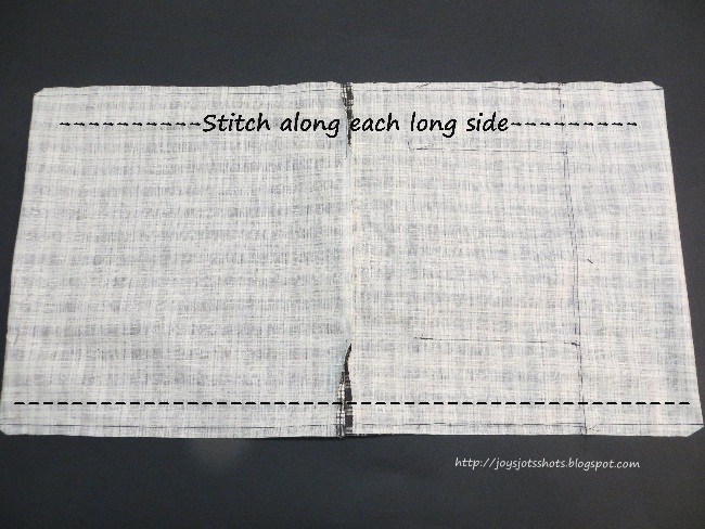 Joy's Jots, Shots & Whatnots: One Main Pattern Piece Lined Bag