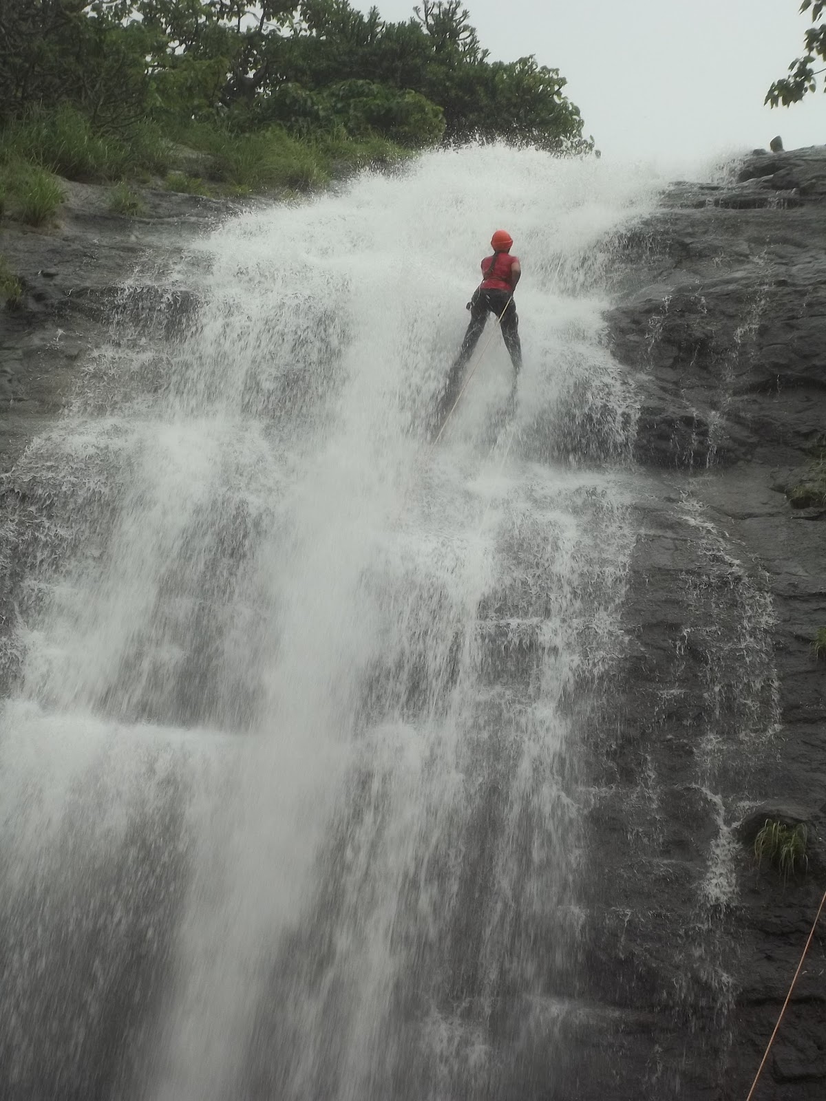 Wanderlust: Waterfall Rappelling at Dudhiware Waterfall (Lonavala)
