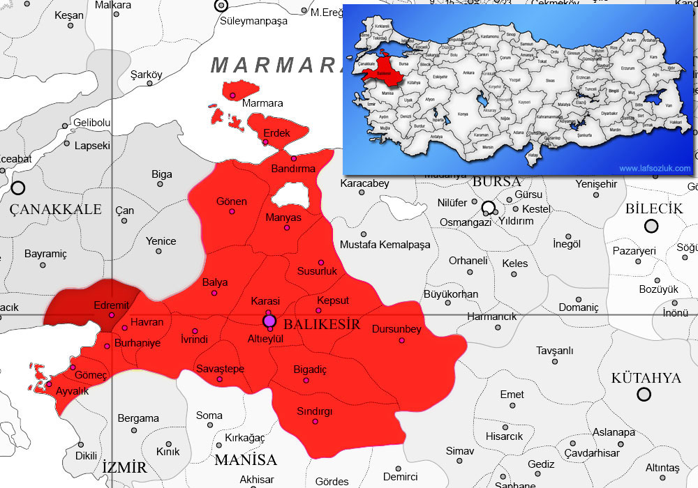 Edremit il mi olacak? Hangi ilçeler il olacak? Yeni illerin isimleri ...