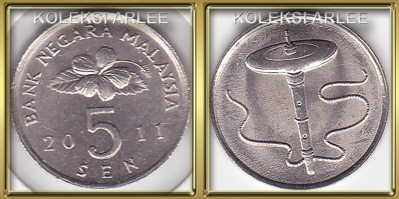 Koleksi Matawang Dan Syiling Arlee: KOLEKSI DUIT SYILING MALAYSIA