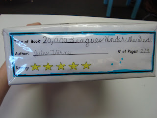 5th and Fabulous: Cereal Box Book Reports