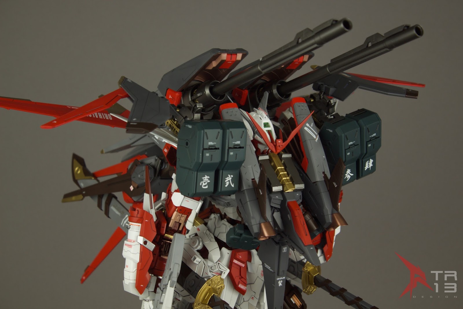 Custom Build: PG 1/60 Gundam Astray Red Frame "Raizen" Full Armour Mode