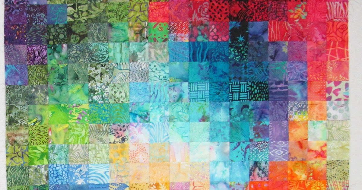 Exuberant Color : Colorburst 2 sewn.............