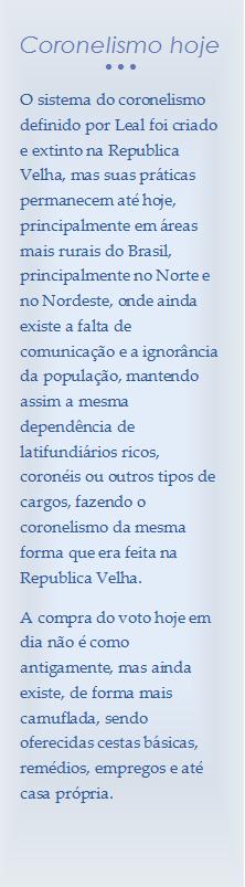 Jornal Esmeralda: Coronelismo