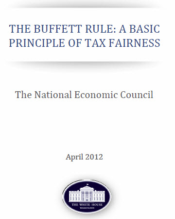 Buffett Rule, Upper Income Taxpayers and Errors and Omissions ...