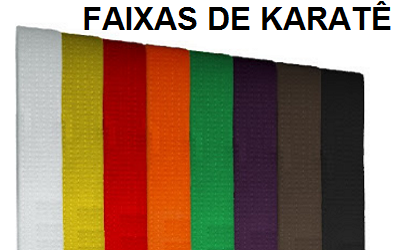 Karate Clube Chão de Vida: Faixas do Karatê