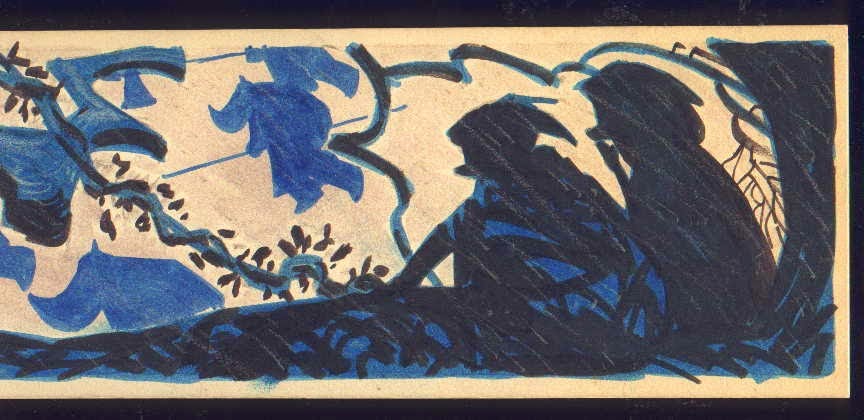 The ALEX TOTH archives: TOTH - ROBIN HOOD, Disney production art, 1973.