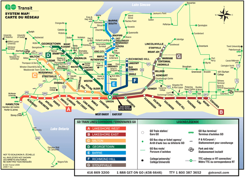 Go Train Map