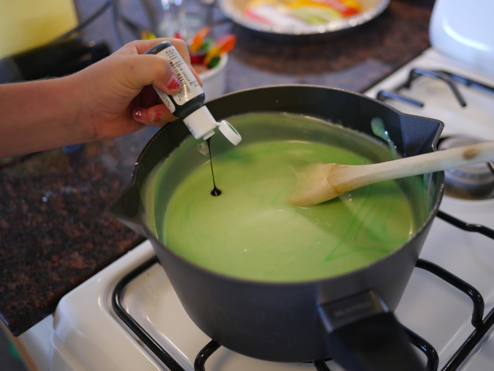 Little Hiccups: Cooking with Kids: Slime Pie